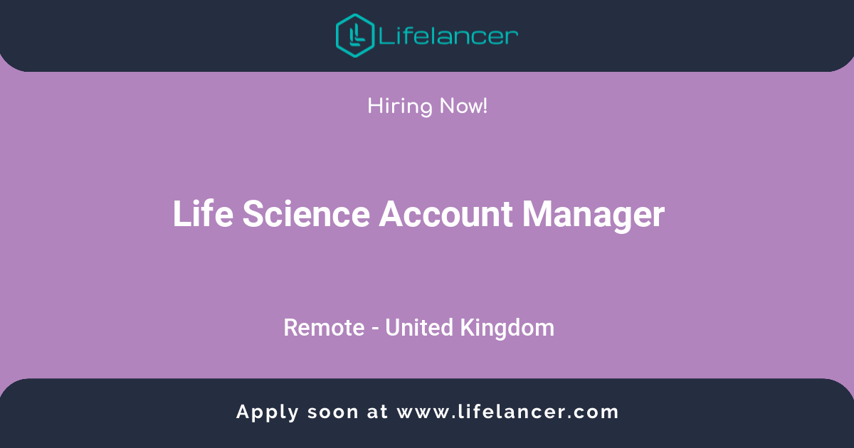 Life Science Account Manager - Remote Job at Leica Biosystems | Lifelancer