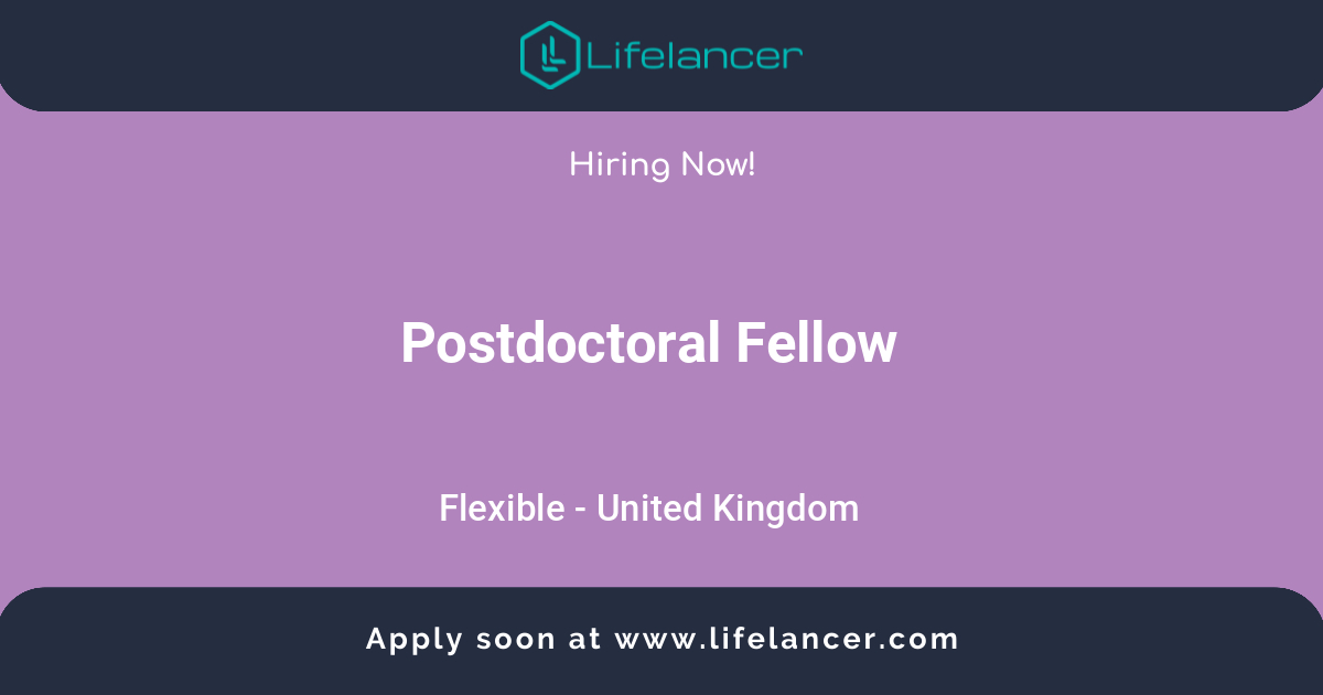 Postdoctoral Fellow Job at Francis Crick Institute | Lifelancer