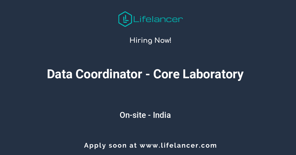 Data Coordinator - Core Laboratory - On-site Job at Medpace | Lifelancer