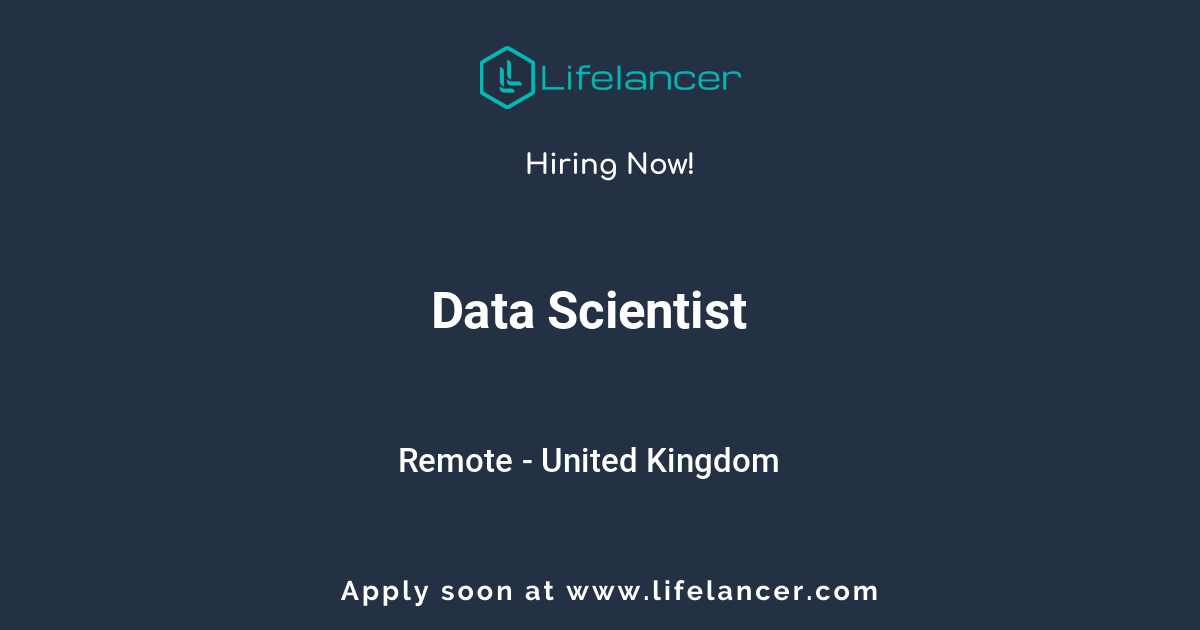 Data Scientist - Remote Job at BSI | Lifelancer