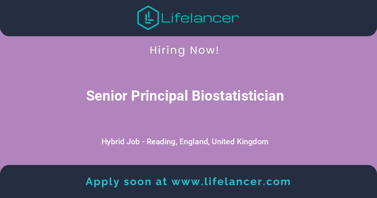 Senior Principal Biostatistician - Hybrid Job at ICON plc | Lifelancer