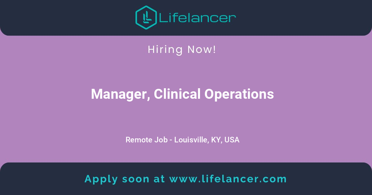 Manager, Clinical Operations - Remote Job at AffirmedRx, a Public ...