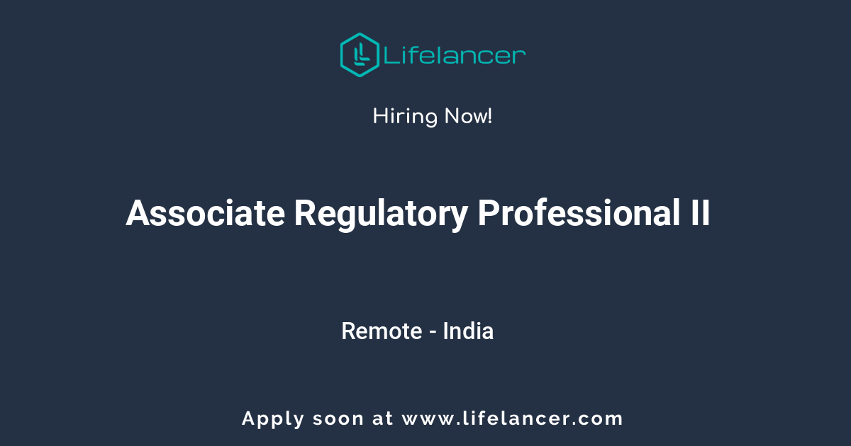 Associate Regulatory Professional II - Remote Job at novo nordisk ...