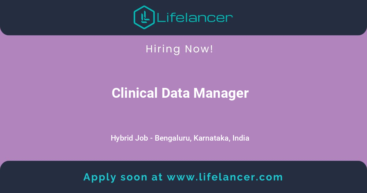 Clinical Data Manager - Hybrid Job at Novotech | Lifelancer