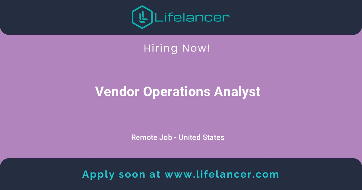 Vendor Operations Analyst - Remote Job at Magnit | Lifelancer