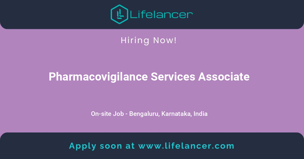 Pharmacovigilance Services Associate - On-site Job at Accenture in India | Lifelancer