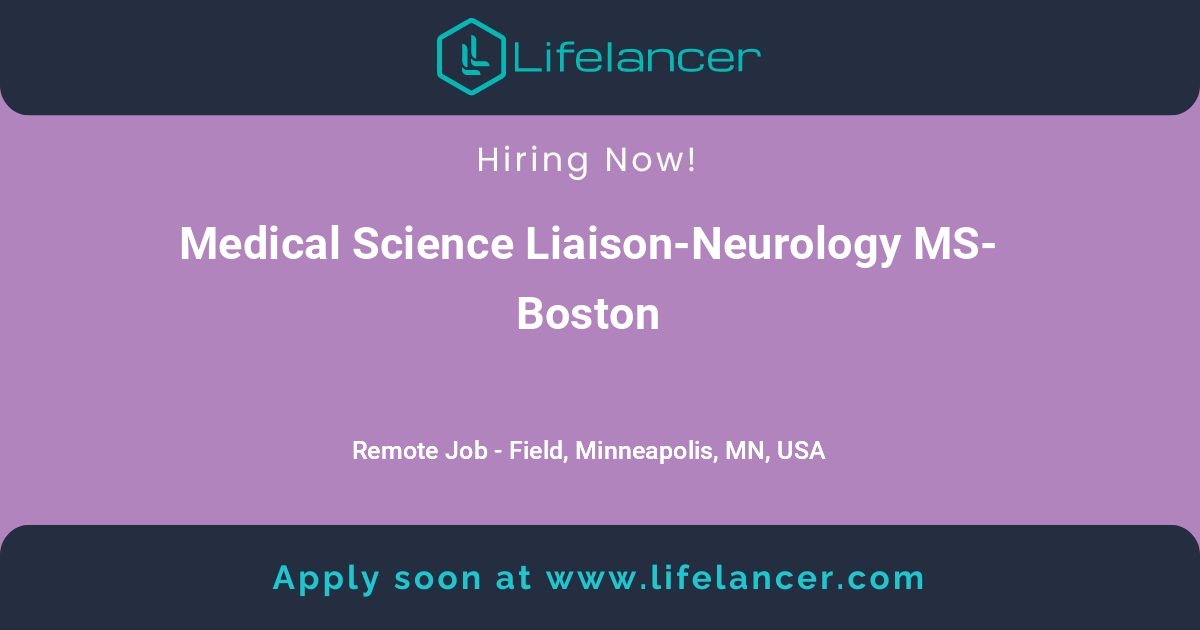 Medical Science Liaison-Neurology MS- Boston - Remote Job at Bristol ...