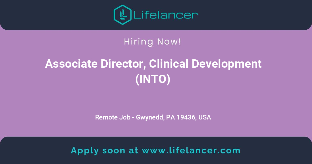 Associate Director, Clinical Development (INTO) - Remote Job at Johnson ...