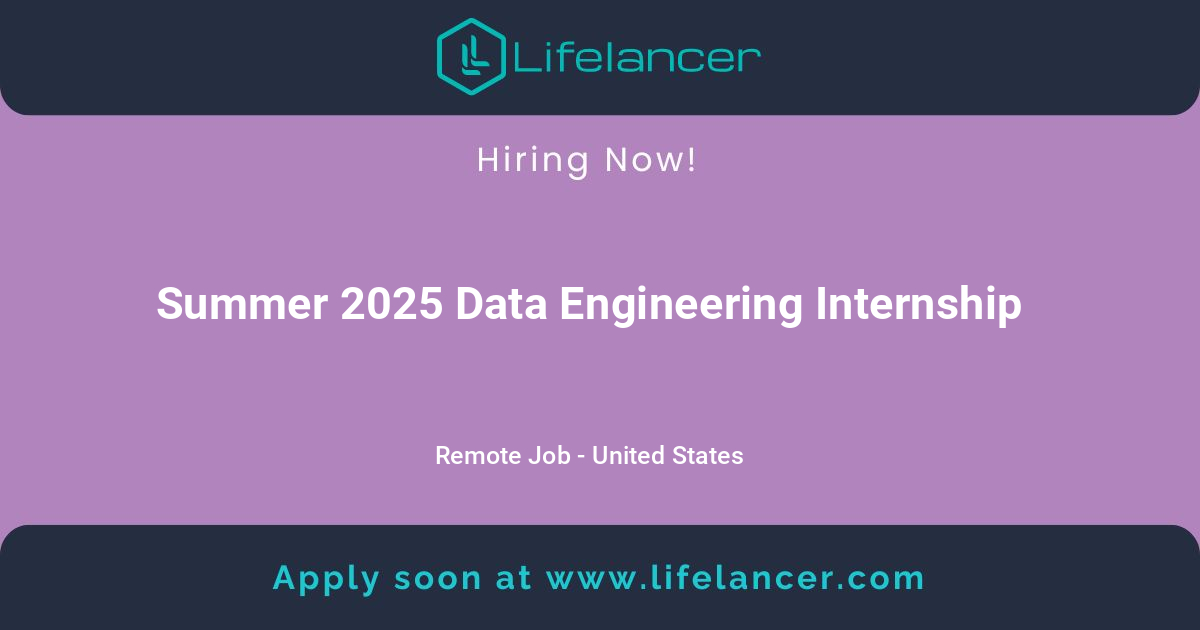 Summer 2025 Data Engineering Internship - Remote Job at CareMetx, LLC ...